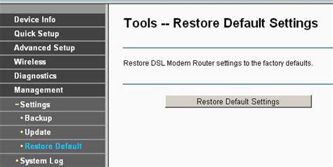 How To Reset Tp Link Xdsl Modem Router To Factory Defaults Tp Link Service Provider