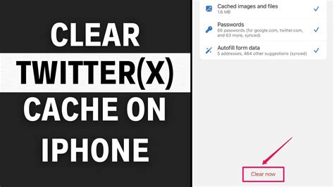 How To Clear X App Cache Storage On IPhone NEW YouTube