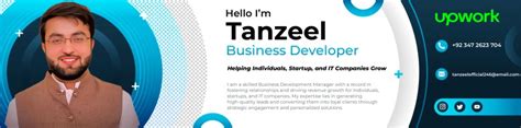 Muhammad Tanzeel Aslam Senior Business Developer Manager Upwork