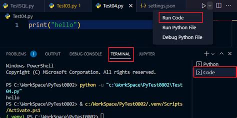 How To Display Python Output In Vs Code Terminal Stack Overflow