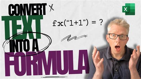 how to solve complex excel problems with text formulas