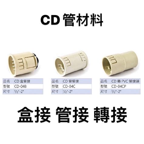 便宜坊🌈【滿666免運附發票】 Cd盒接 Cd管接 Cd轉接 Cd管 配電導管 1 2 3 4 1 轉接頭 蝦皮購物