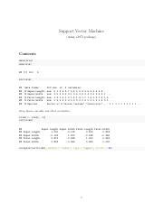 Comprehensive Guide To SVM Using E Package For Data Analysis Course Hero