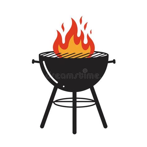 Barbecue Clip Art Stock Vector Illustration Of Coal 371555477