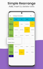 Class Work Schedule Planner Apps On Google Play