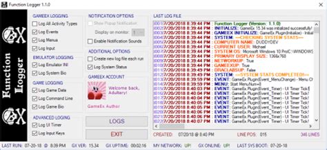 function logger gameex edition plugins spesoft forums