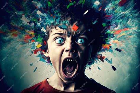 Premium Photo Adhd Or Attention Deficit Hyperactivity Disorder Caucasian Male Teenager