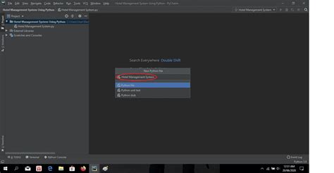 Hotel Management System Project In Python With Source Code