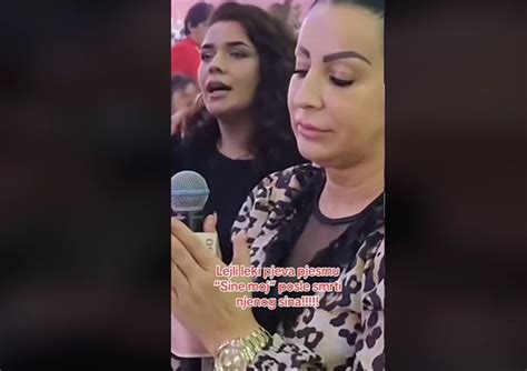 Pevačica prvi put zapevala nakon što joj sin poginuo u saobraćajnoj nesreći Blic