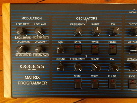 MATRIXSYNTH ACCESS OBERHEIM MATRIX Synth Midi Programmer SN A