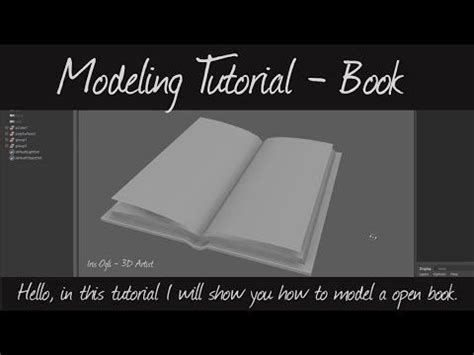 3D Modeling Tutorial - Modeling an Open Book in Autodesk Maya 2024 | 3d modeling tutorial, Maya ...