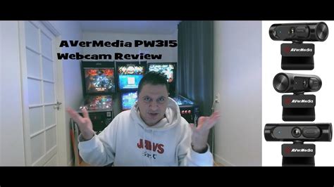 AVerMedia PW315 Webcam Review Best 1080P 60fps 2023 - YouTube