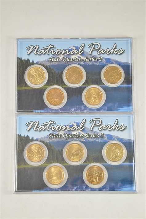 Historic Coin Collection 2012 America S National Parks State Quarters