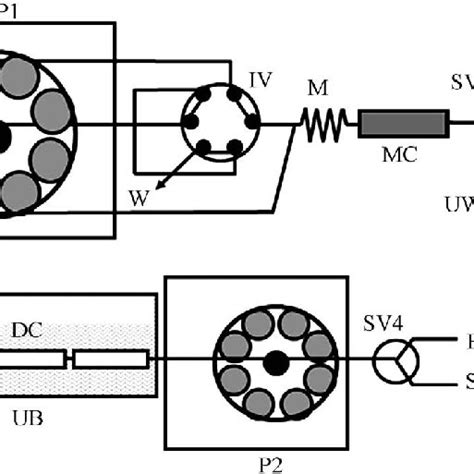 Schematic Of The Flow Injection Manifold Used For The Determination Of