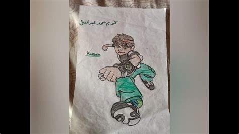 رسمت فضائيين👽 بن تن ايه رايكم 😎 Youtube