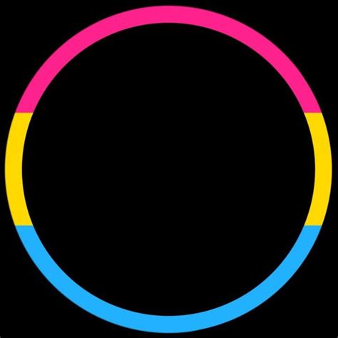 Circle Flag Panssexual Pansexual Flag Icon Lgbt Pride Art
