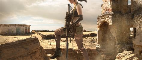 2560x1080 Metal Gear Solid Quiet Cosplay 4k Wallpaper 2560x1080