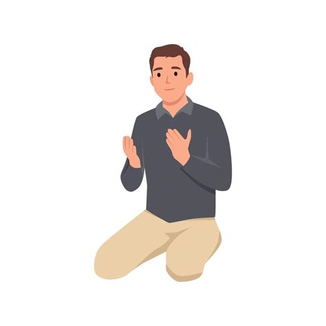 Praying Man Vector Cartoons 14 400 Men Praying Stock Illustrations