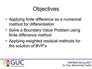 Boundary Value Problem PPT