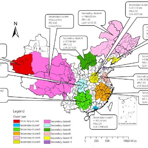 Spatial Clustering Of Reported Tuberculosis In The Mainland Of China Download Scientific