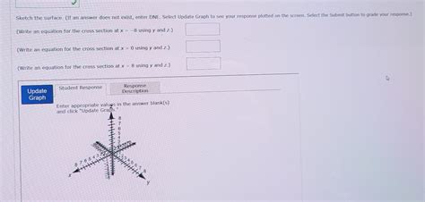 sketch the surface if an answer does not exist