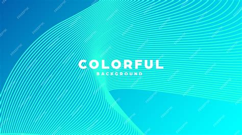 Premium Vector Modern Minimal Colorful Abstract Background Lines And