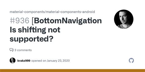 Bottomnavigationview Is Shifting Not Supported · Issue 936 · Material Componentsmaterial