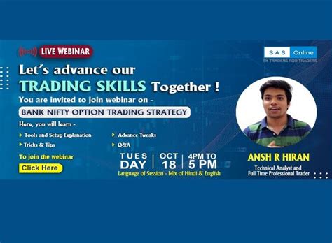 Bank Nifty Option Trading Strategy Webinar