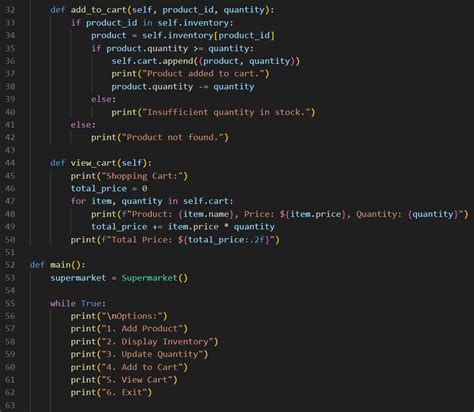 Sergey Reizman On Linkedin Py Code For Supermarket Part 2 Product