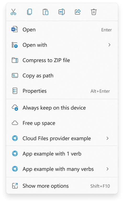 Extending The Context Menu And Share Dialog In Windows 11 Windows Blog