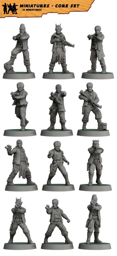 Miniatures Core Set Free High Quality Models