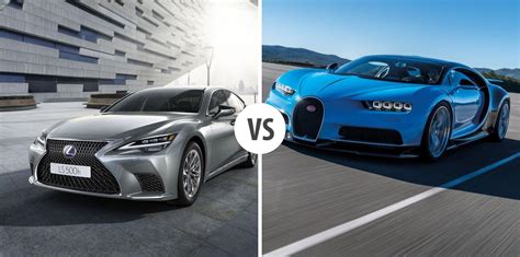 Lexus Ls Vs Bugatti Chiron Autovergleich Autogott De