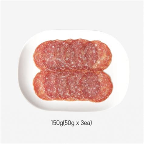 에쓰푸드몰 에쓰푸드 이탈리안 치즈 살라미50gx3입 150g