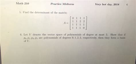 solved 1 compute the inverse of the matrix a 10011 0001
