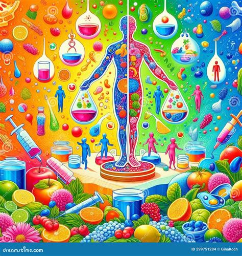 Acid Base Balance How Can You Balance It Stock Illustration