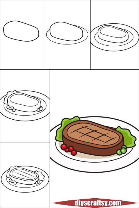 33 Simple Food Drawing Ideas Diyscraftsy