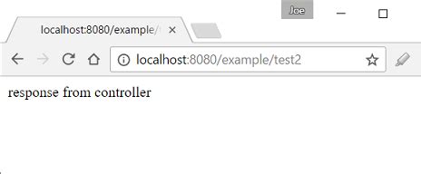 Spring MVC How To Redirect To A Without Controller