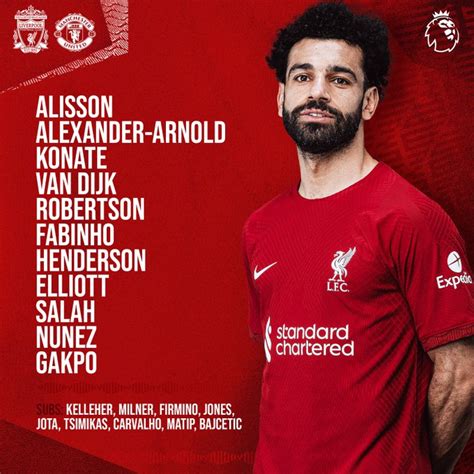 오피셜 맨체스터 유나이티드 Vs 리버풀 선발 라인업 포텐 터짐 최신순 에펨코리아