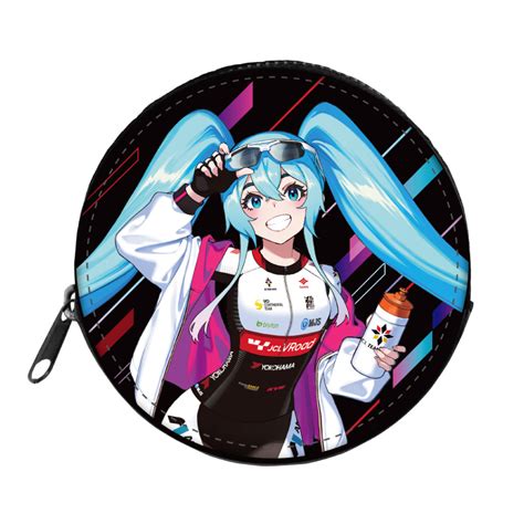 Hatsune Miku GT Project Racing Miku 2024 JCL TEAM UKYO Support Ver Coin Purse HLJ Com