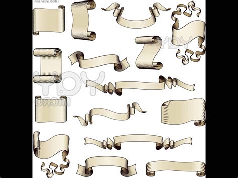 Scroll Banner Vector At Collection Of Scroll Banner Scroll Banner Vector At Collection Of Scroll Banner