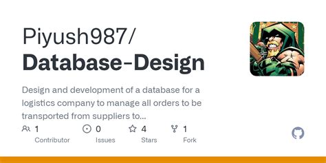 GitHub Piyush Database Design Design And Development Of A Database For A Logistics Company