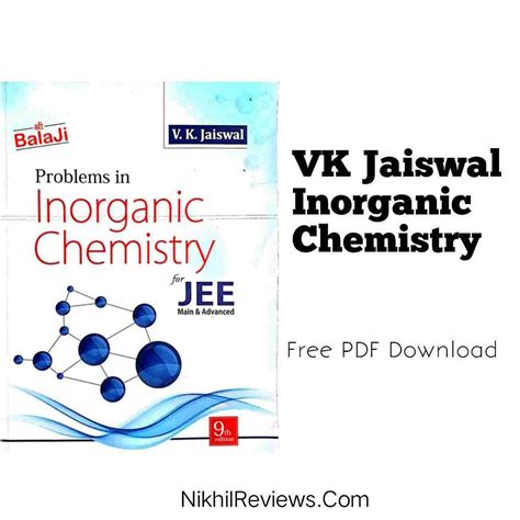 vk jaiswal inorganic chemistry nikhilreviews medium
