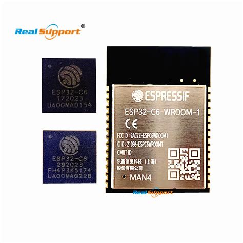 ESP32 C6 WROOM 1 ESP32 C6 ESP32 C6FH4 Module 2 4G WiFi 802 11ax BT5 0