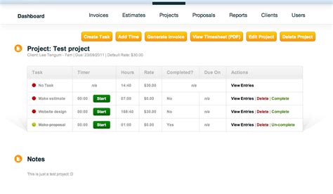 Project Management Pancake App
