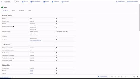 using regional persistent disks in gke