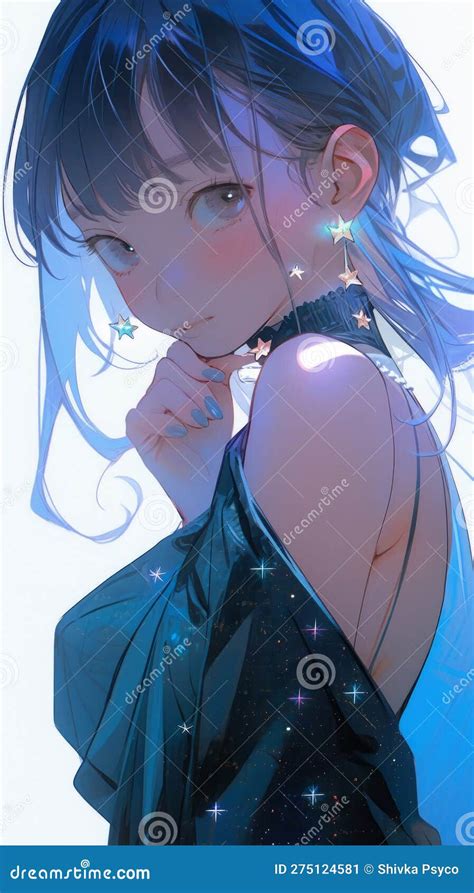 Realistic 3d Anime Character Design Of A Master Sergeant On Mars Stock