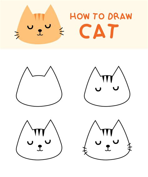How To Draw The Cutest Cat