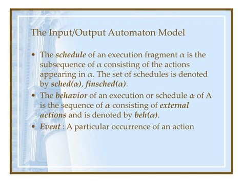 ppt introduction to input output automata and composition techniques