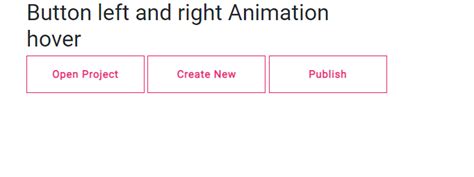 How To Make Button Animation Hover Using Css