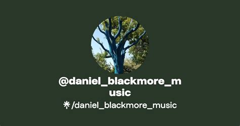 Daniel Blackmore Music Twitter Tiktok Linktree